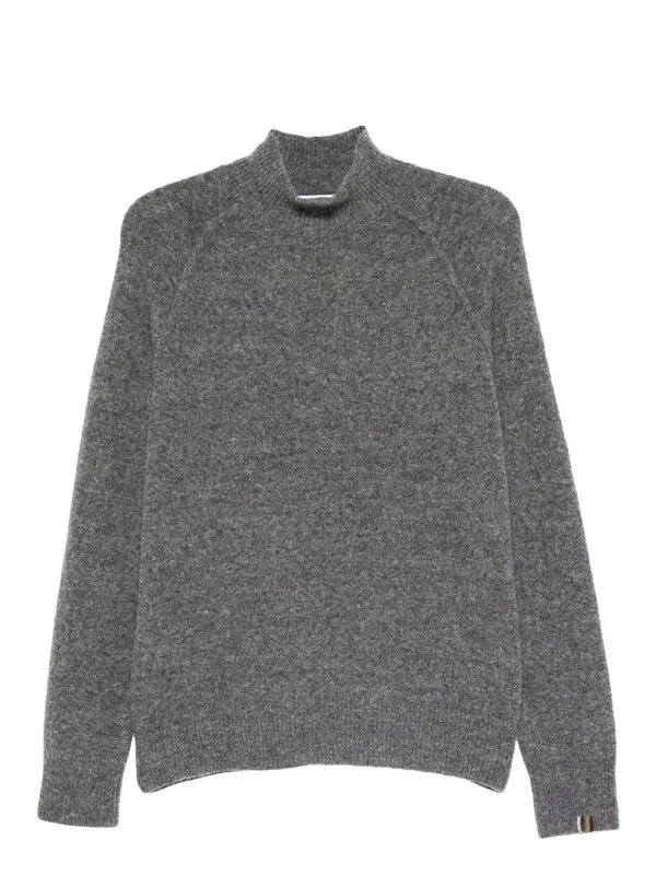 Alpha Studio High-neck Sweater - Grey