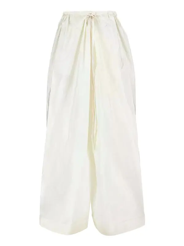DANIELA GREGIS Cropped Palazzo Pants - Neutrals