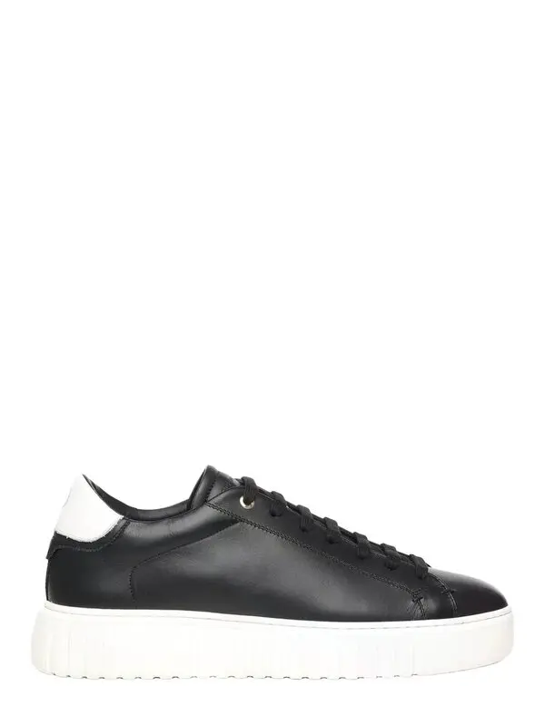 GIULIANO GALIANO Leather Sneakers - Black