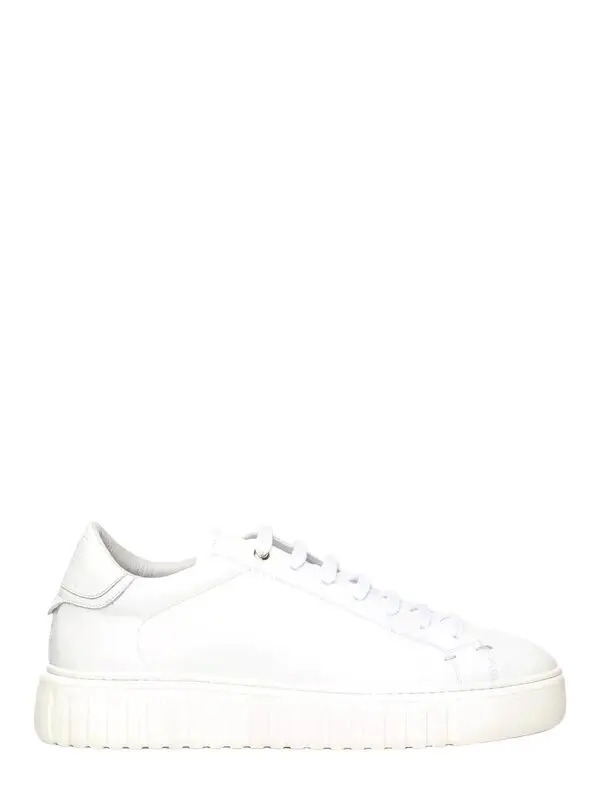 GIULIANO GALIANO Leather Sneakers - White