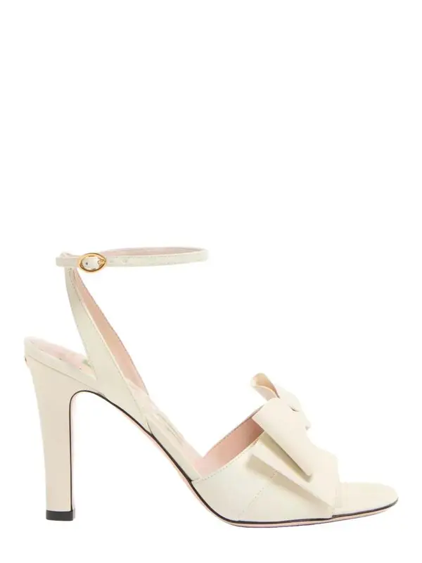 Valentino Garavani 95mm Bowow Sandals - Neutrals
