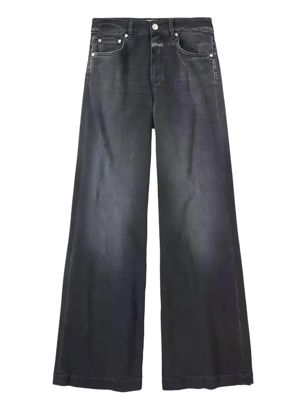 Closed Glow Up Wide-leg Jeans - Black