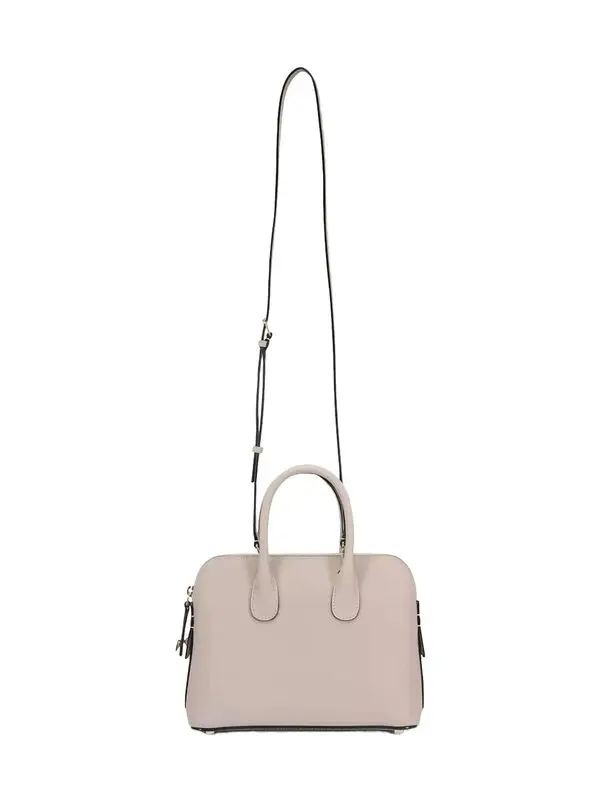 VALEXTRA Leather Tote Bag - Neutrals