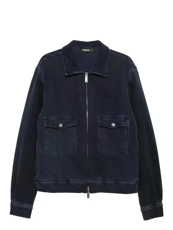 Dsquared2 Long-sleeved Shirt Jacket - Blue