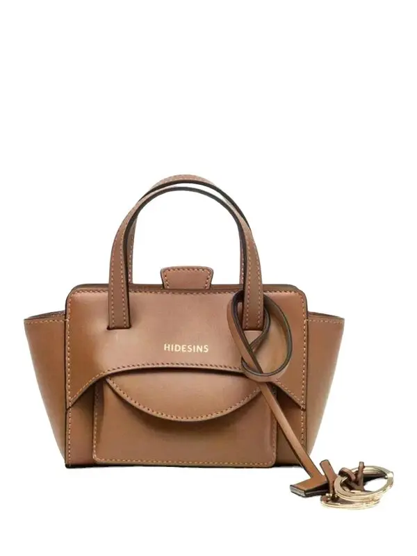 HIDESINS Flap Tote Bag - Brown