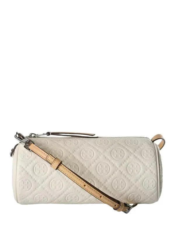 Tory Burch Embossed Tote Bag - White