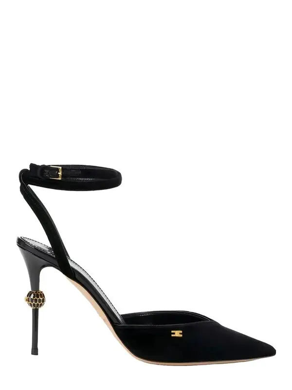 Elisabetta Franchi 90mm Pointed-toe Heeled Pumps - Black