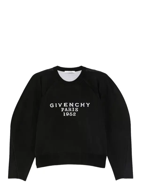 Givenchy Logo-detailed Sweater - Black