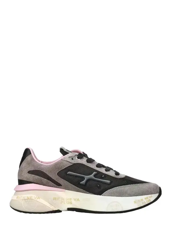 Premiata Moerund Appliqué Sneakers - Grey