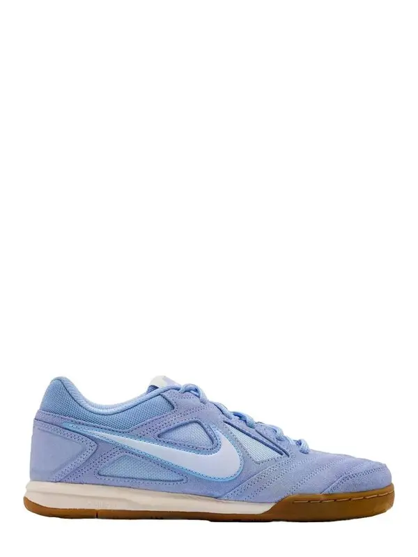 Nike Suede Panelled Sneakers - Blue