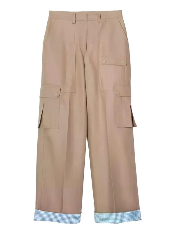 3.1 Phillip Lim Cargo-pocket Cuffed Trousers - Neutrals