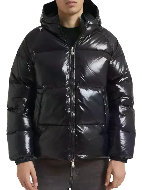 Pyrenex Hooded Puffer Jacket - Black