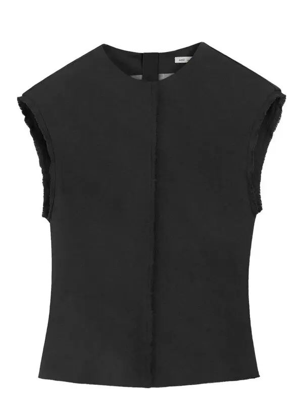 Ami Sleeveless Top - Black