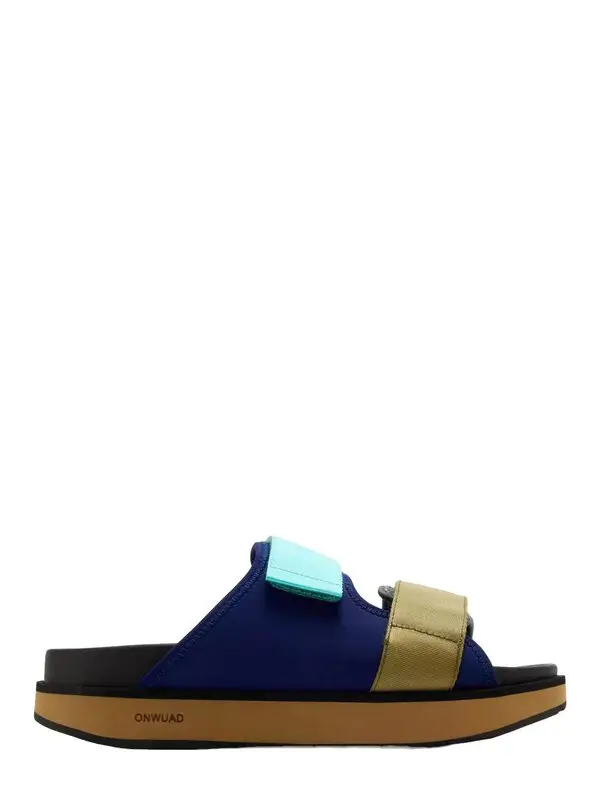ONWUAD Tarpin Platform Sandals - Blue