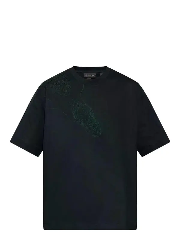 Lacoste Embroidered-detail T-shirt - Green