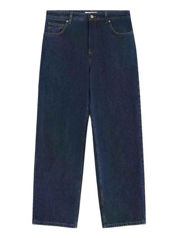 Maison Kitsuné Straight-leg Jeans - Blue