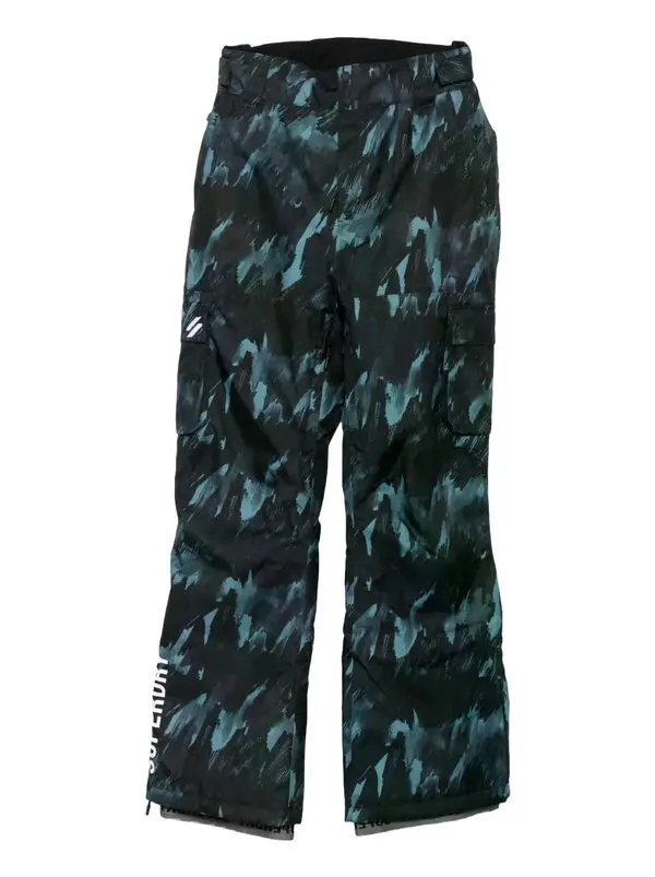 Superdry Rescue Camouflage Trousers - Black