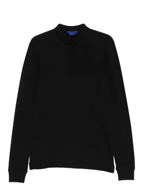 Superdry Long-sleeve Polo Shirt - Black