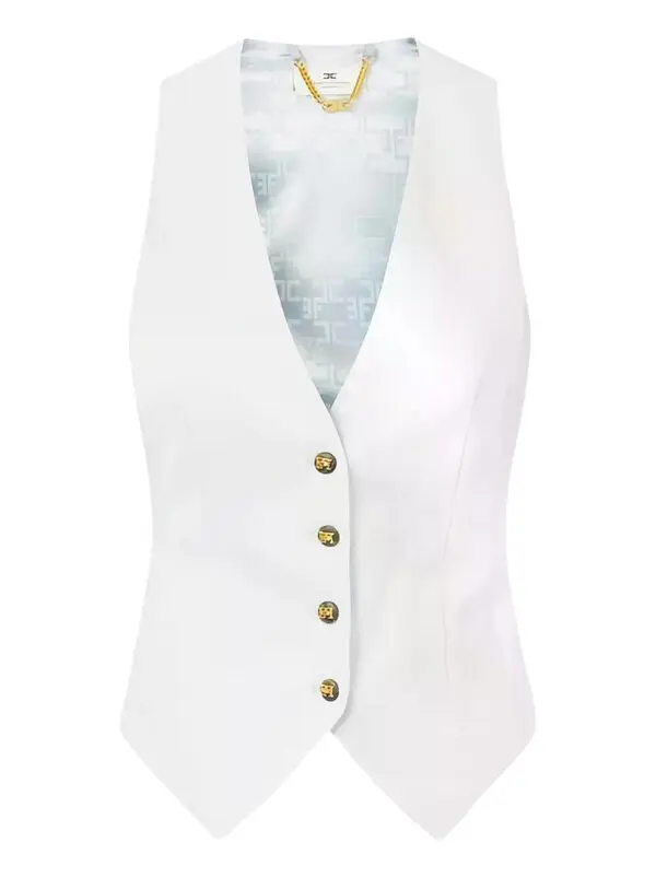 Elisabetta Franchi Button-fastening Waistcoat - Blue