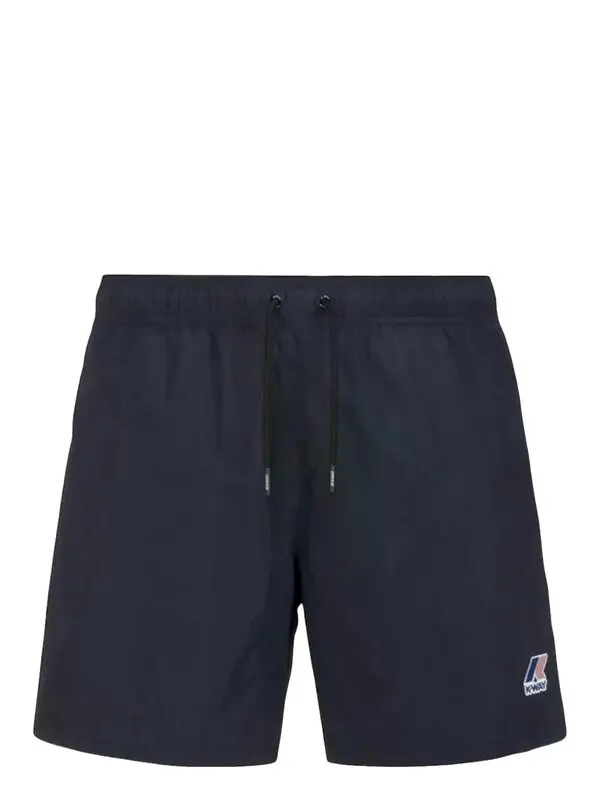 K-WAY Olivier Logo Swim Shorts - Blue