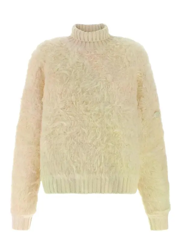 Goldbergh Ribbed Knit Turtleneck Sweater - Neutrals