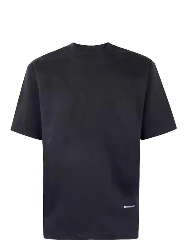 SNOW PEAK Logo-detail T-shirt - Black