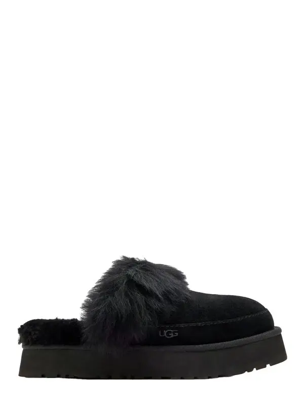 UGG Disquette Chalet Suede Slippers - Black