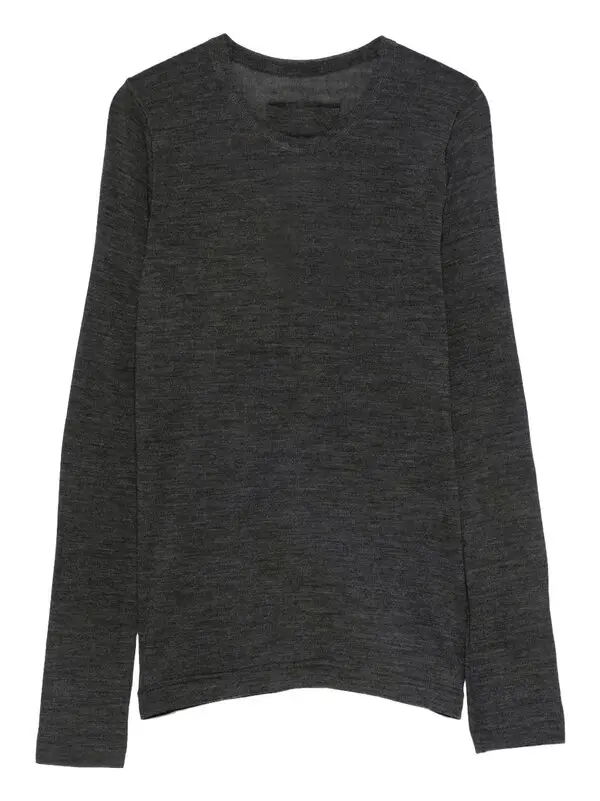 PRIVATE 0204 Long-sleeve Top - Grey