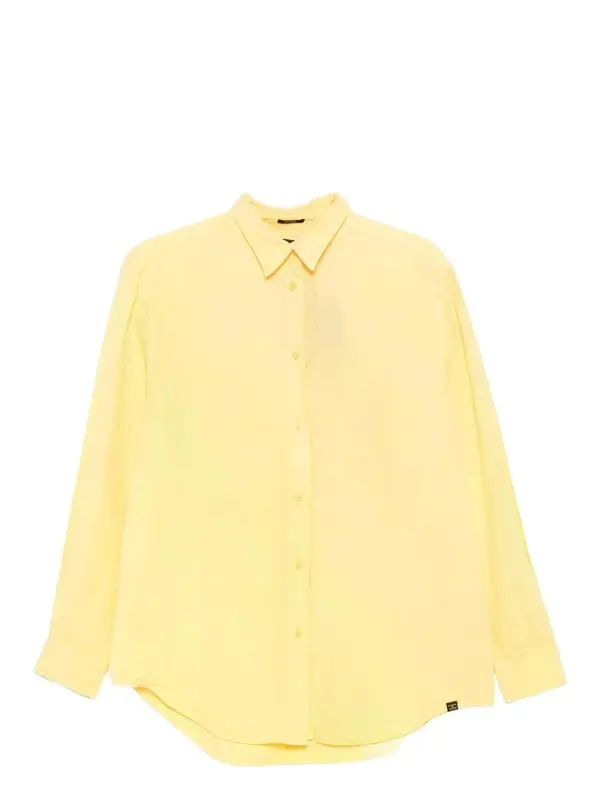 Superdry Button-up Shirt - Yellow