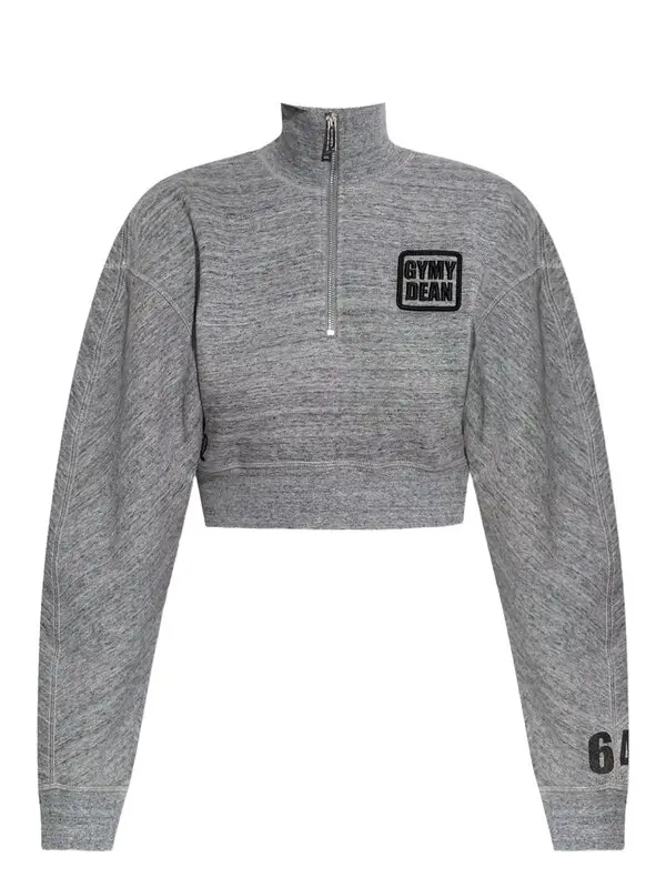 Dsquared2 Zip Appliqué Knitwear - Grey
