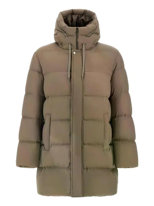 Herno Hooded Padded Jacket - Brown