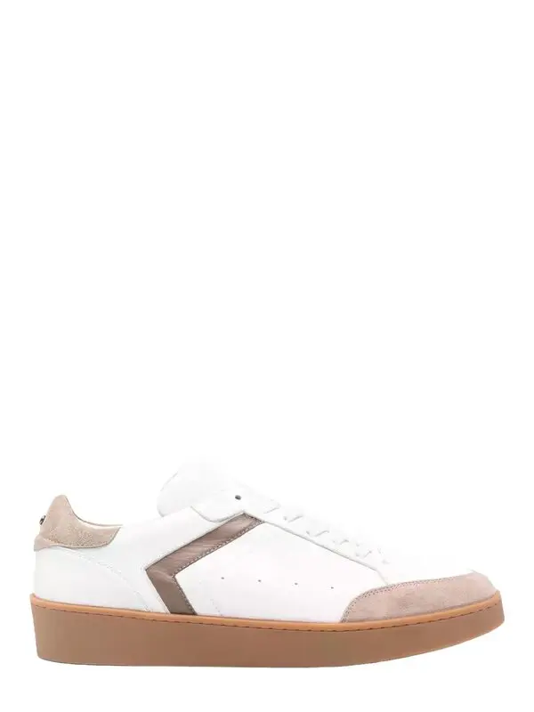 Canali Suede Sneakers - White