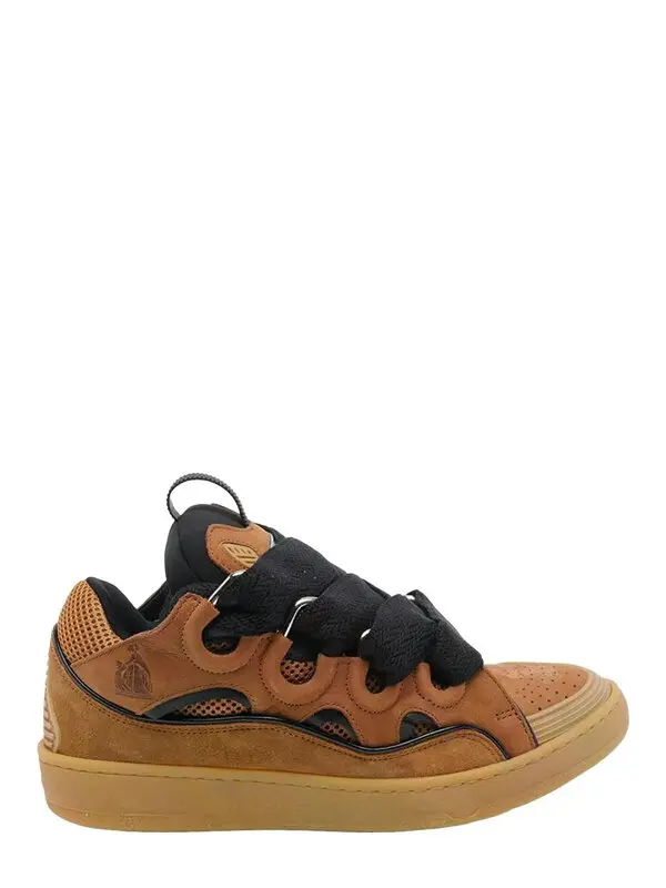 LANVIN Curb Sneakers - Brown