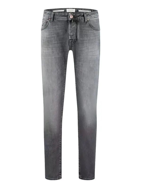 Jacob Cohen Buttoned Jeans - Grey