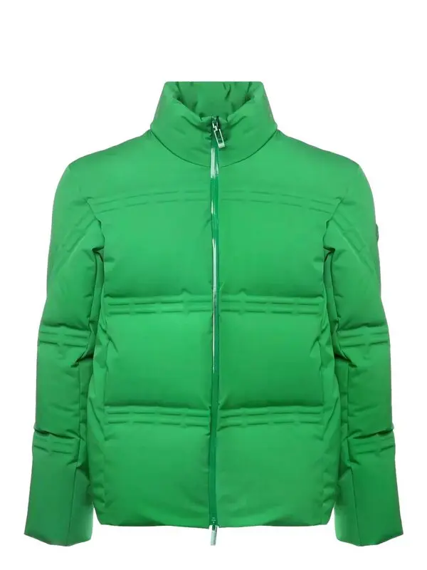 Moncler Zip-up Padded Coat - Green