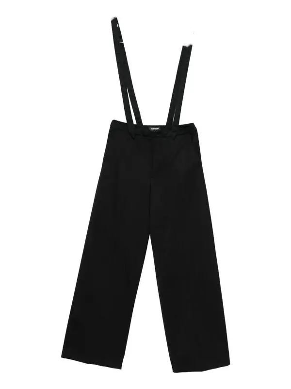 DONDUP Suspender Trousers - Black
