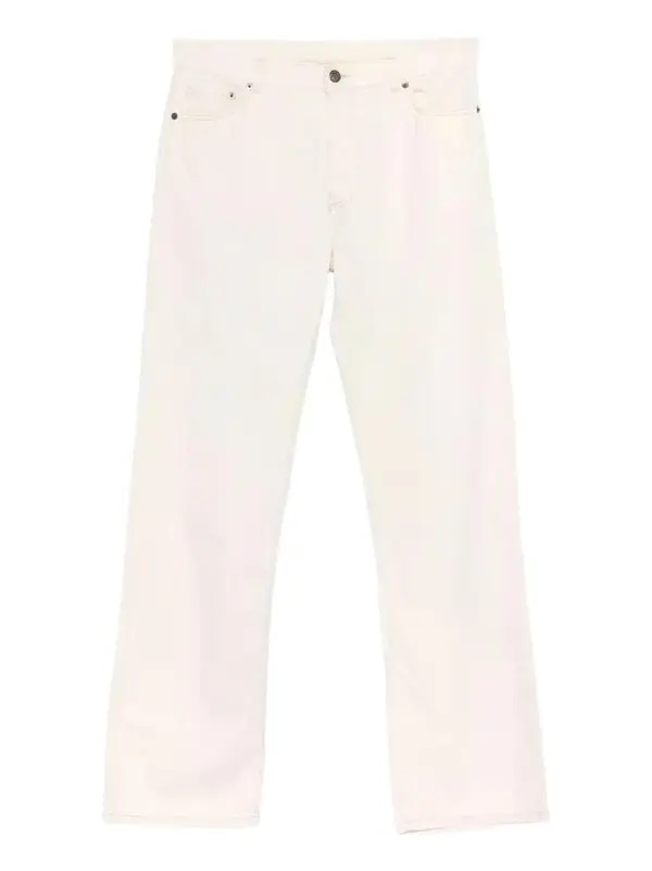PRIVATE 0204 Five-pocket Trousers - White