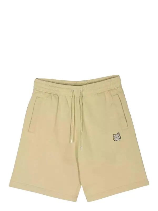 Maison Kitsuné Bold Fox Track Shorts - Neutrals