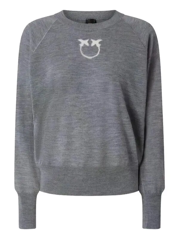 Pinko Lanzarote Crew-neck Sweater - Grey