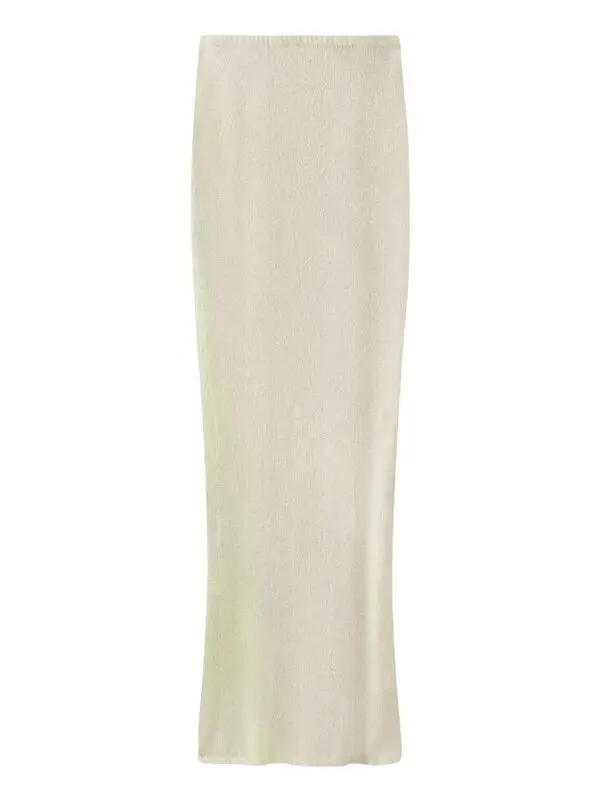 ASTA RESORT Carolina Floor-length Maxi Skirt - Neutrals