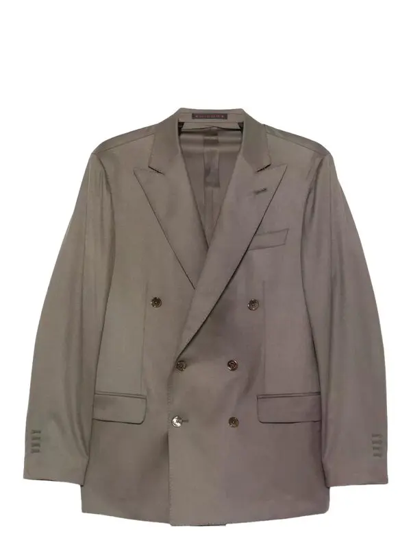 BAGNOLI SARTORIA NAPOLI Double-breasted Blazer - Beige