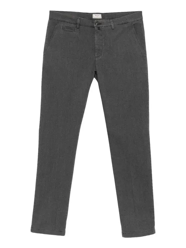 BRIGLIA 1949 Button-fastening Trousers - Grey
