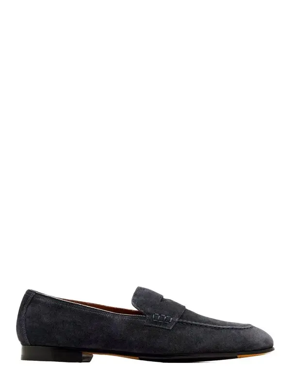 DOUCAL'S Suede Loafers - Blue