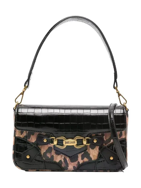 Just Cavalli Leopard-print Tote Bag - Black