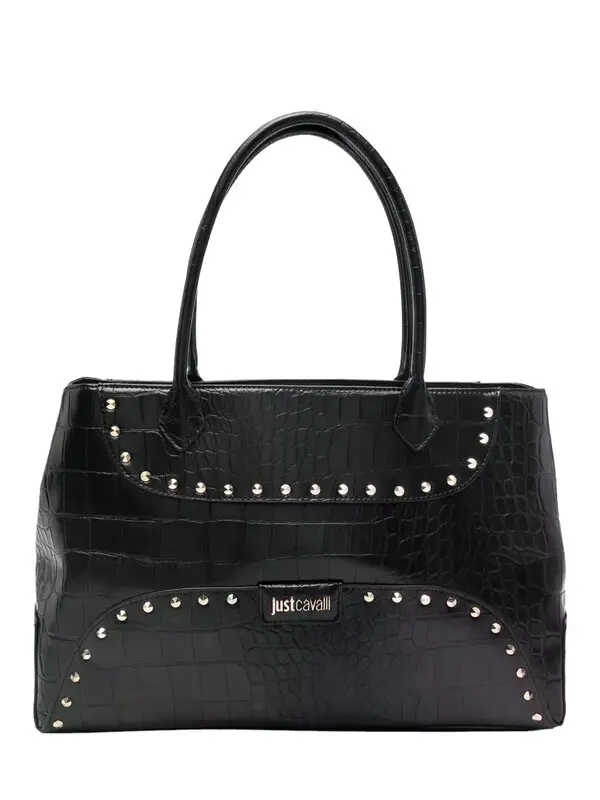 Just Cavalli Studded Tote Bag - Black