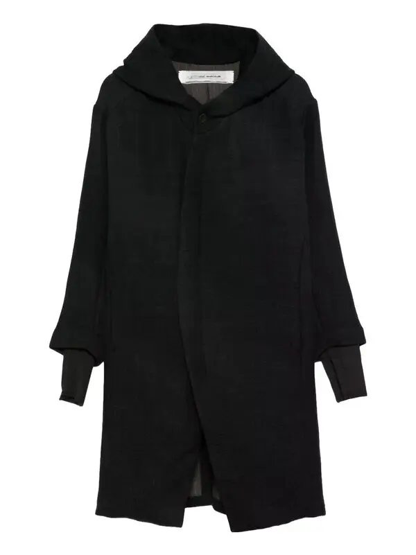 INDIVIDUAL SENTIMENTS Hooded Coat - Black