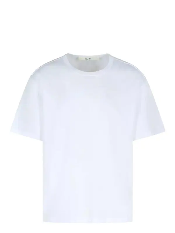 Séfr Mauro Cotton T-shirt - White