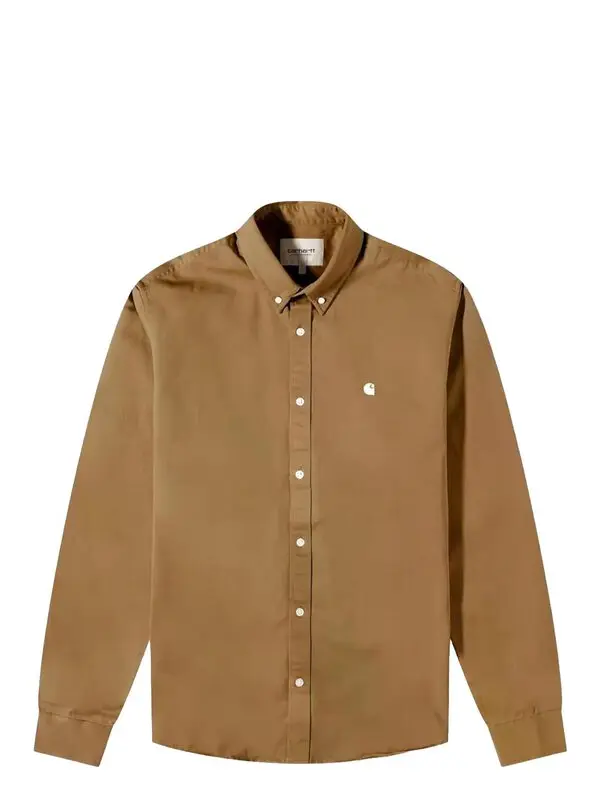 Carhartt Work In Progress Cotton Shirt - Brown