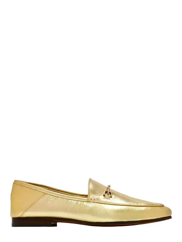 Sam Edelman Horsebit Leather Loafers - Neutrals