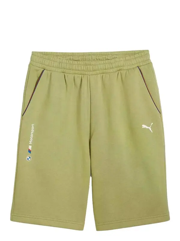 PUMA Bmw Motorsport Essentials+ Fleece Shorts - Green
